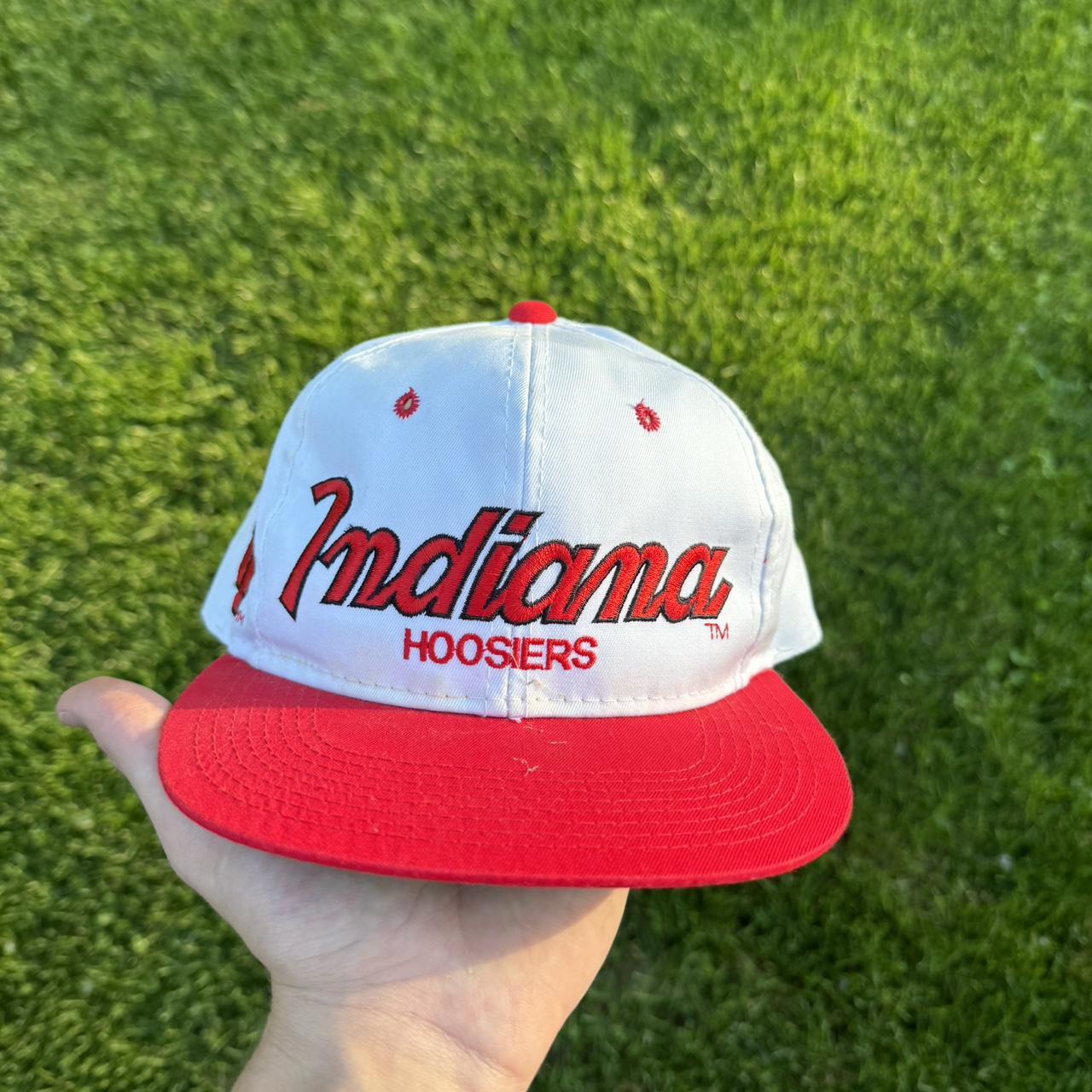 Vintage Sports Specialties IU Script SnapBack.... | Depop