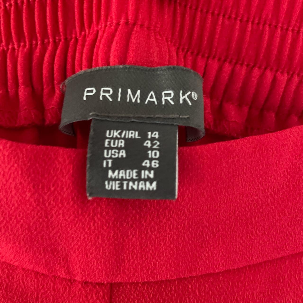 Primark Women's Red Trousers | Depop