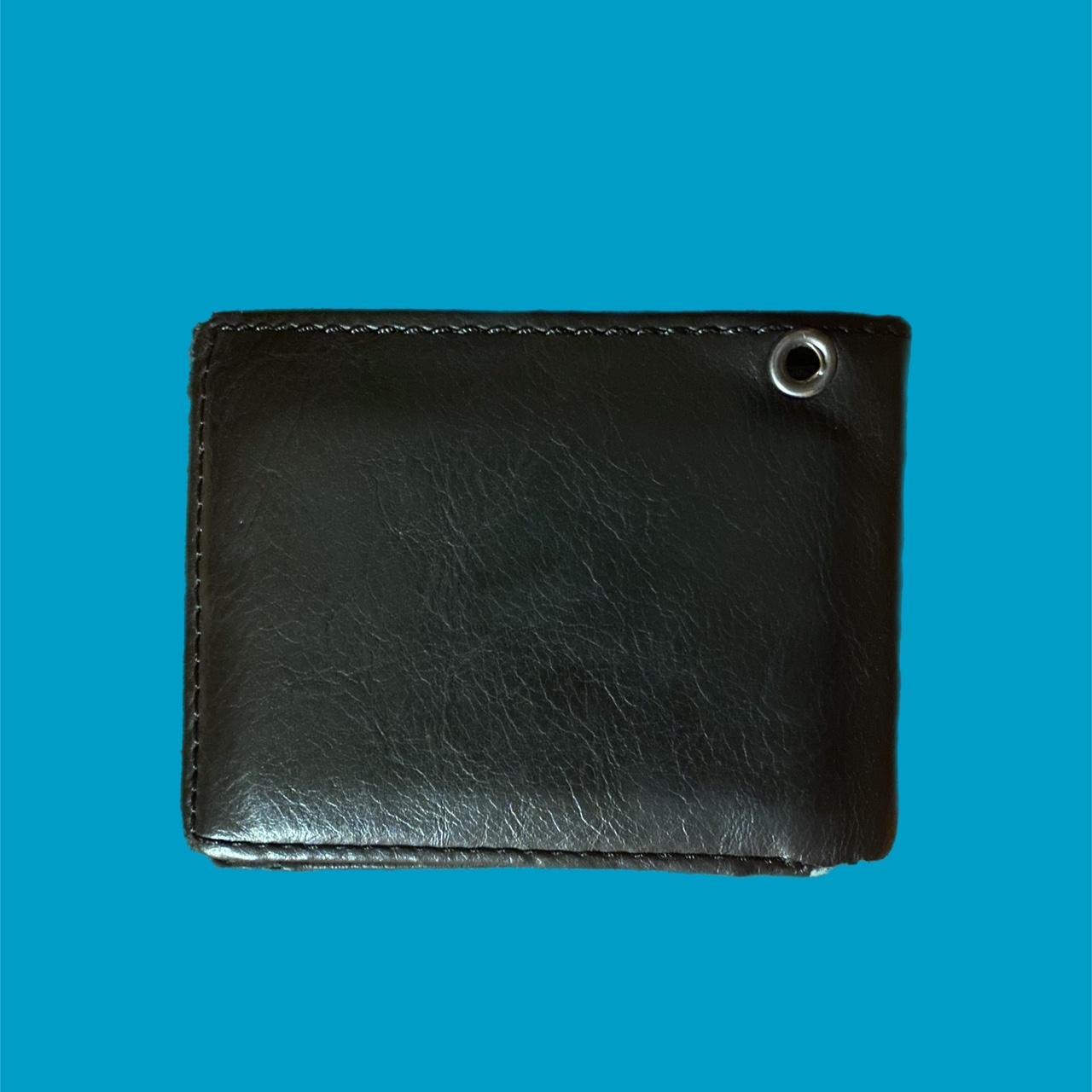 Dickies Black Leather Bi-Fold Wallet 💰fair... - Depop