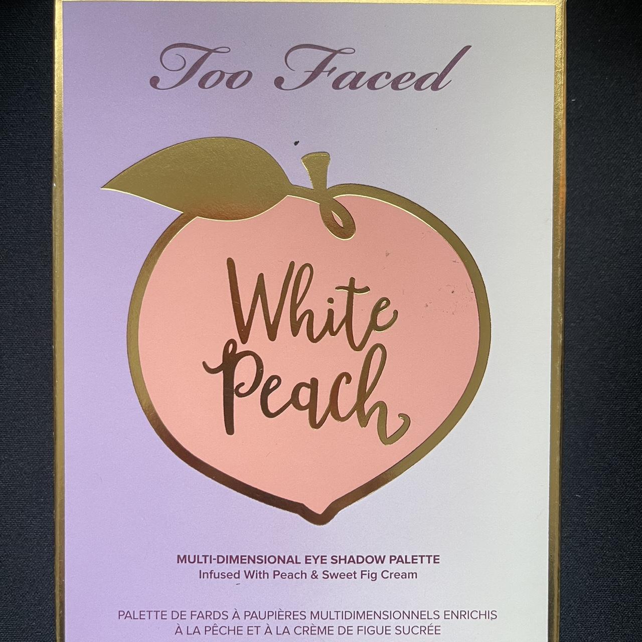 🍑 TOO FACED WHITE PEACH EYESHADOW PALETTE 🍑 NEVER... - Depop