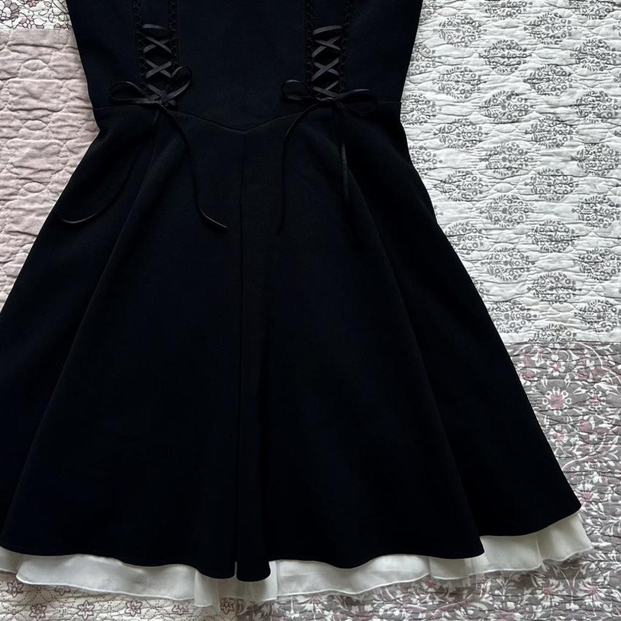 Lace Up Camisole Dress from Japan ︎ ᴘʟᴇᴀsᴇ ᴜsᴇ... - Depop