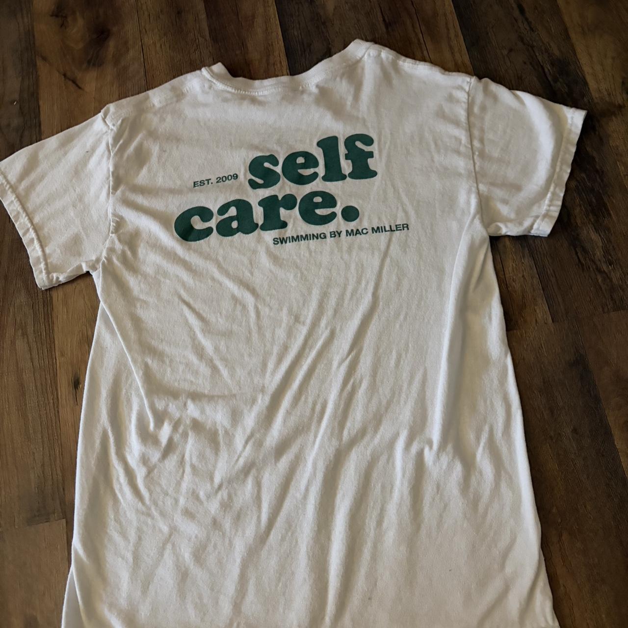 Pacsun mac miller self care shirt size small white | Depop