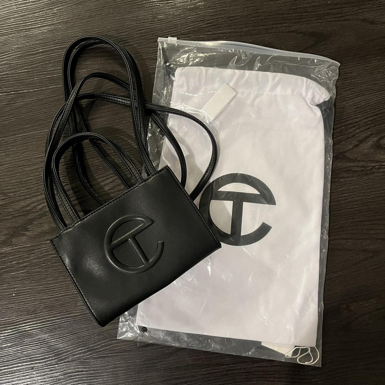 Telfar Mini Bag Black Barely used! - Depop