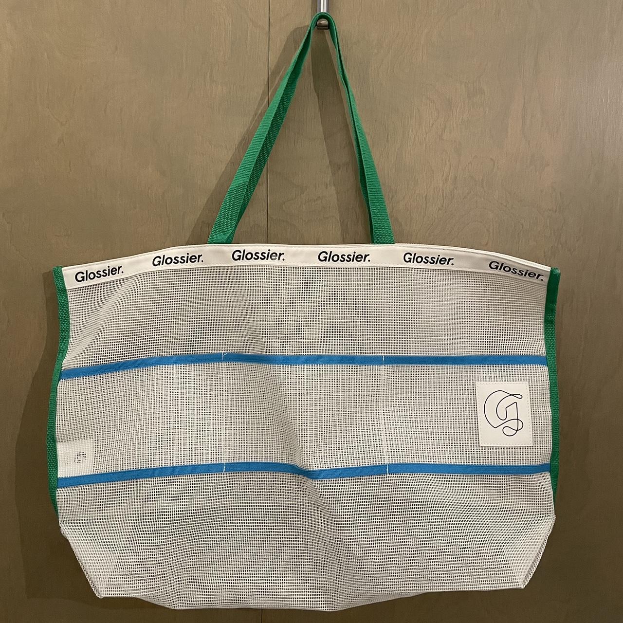 Glossier Miami Beach tote bag Like new, took it... | Depop