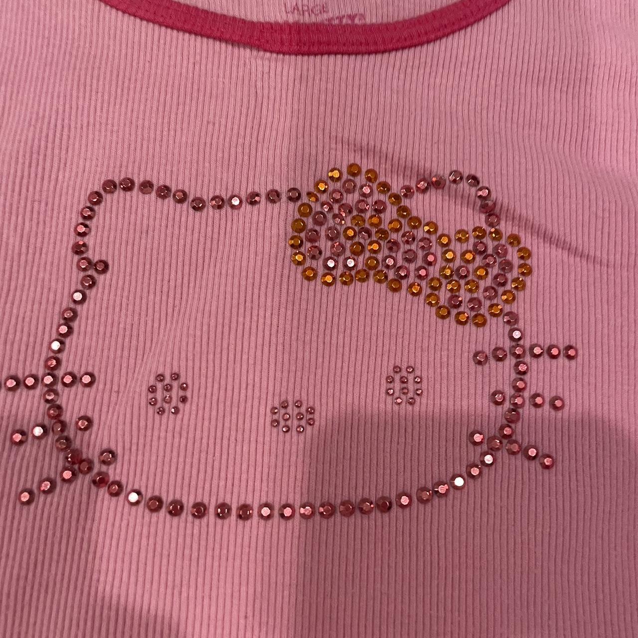 vintage hello kitty tank top repop, so sad it... - Depop