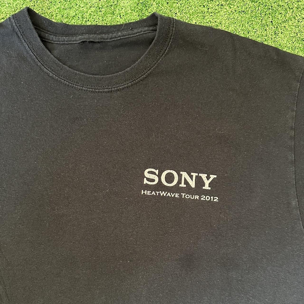 2012 Sony Heatwave Tour T-Shirt - Depop