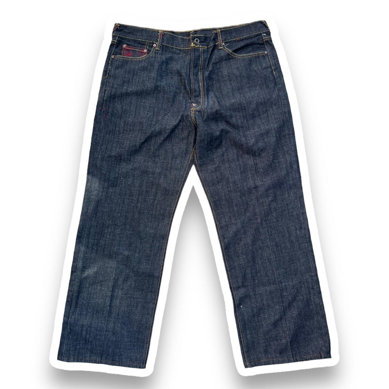 RMC denim men's jeans Size 42 lot 1001 Waist 21... - Depop