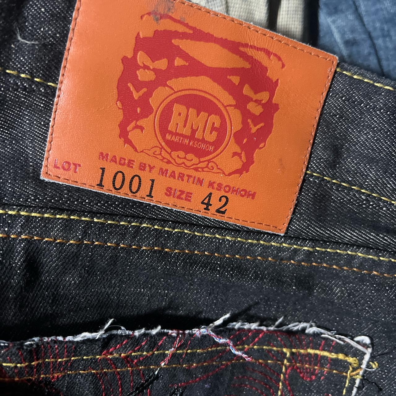 RMC denim men's jeans Size 42 lot 1001 Waist 21... - Depop