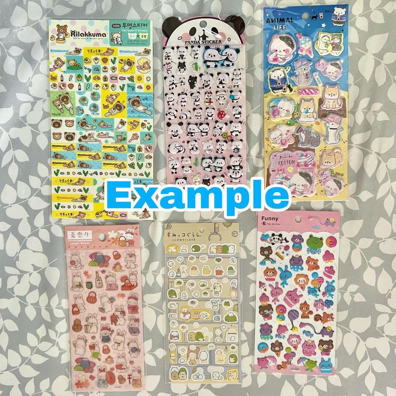 6 Sticker Sheets Bundle - 6 sticker sheets -... - Depop