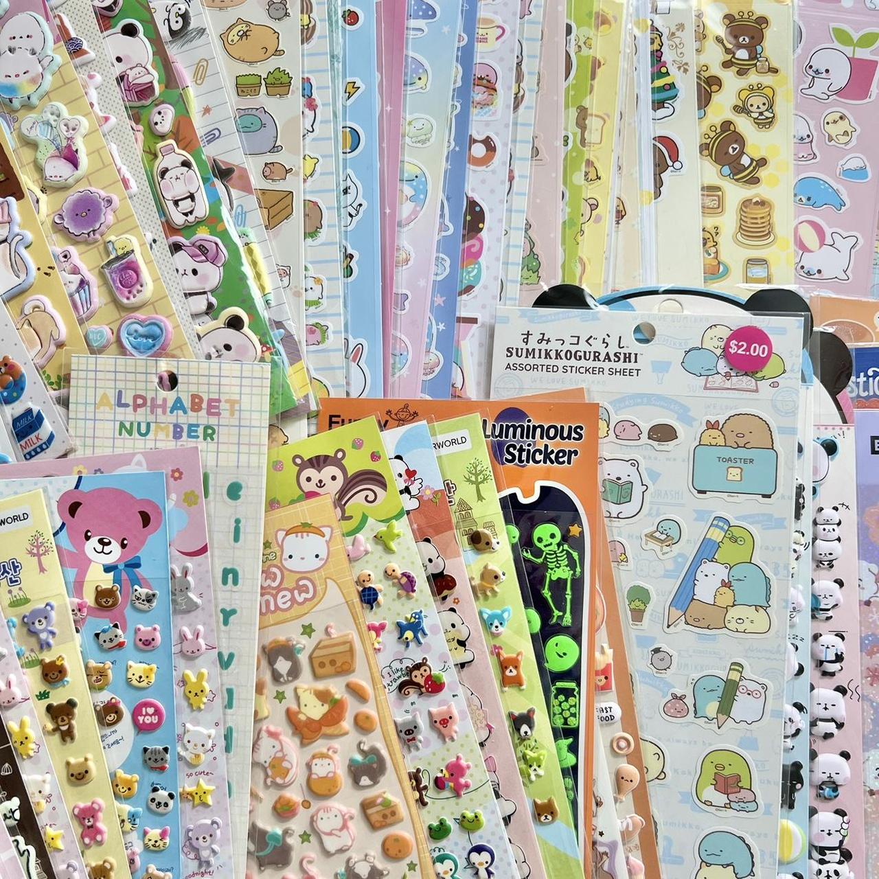 6 Sticker Sheets Bundle - 6 sticker sheets -... - Depop