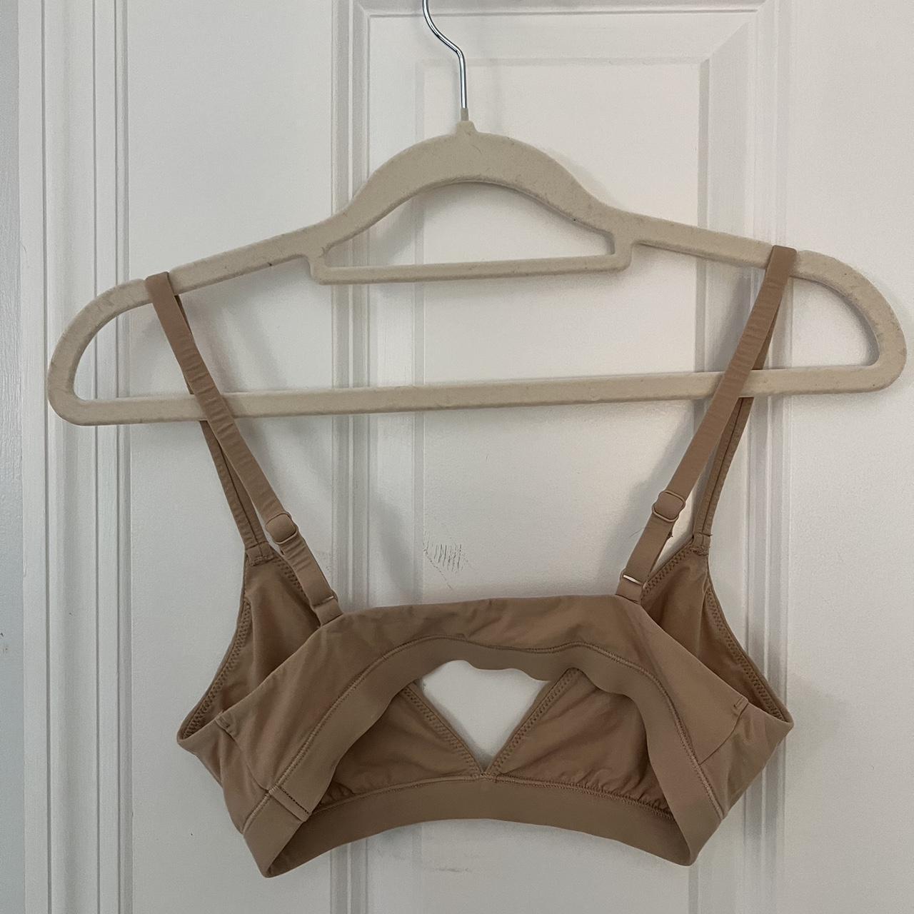 Skims small tan bralette Softest material so... - Depop
