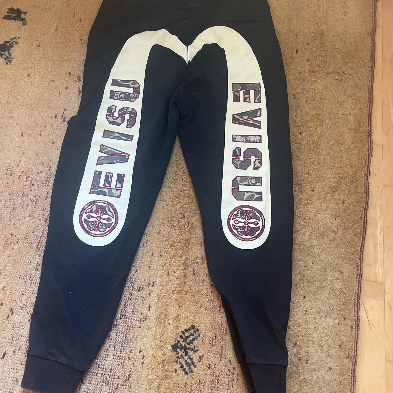 Rare vintage Evisu sweapants / track pants. The... - Depop