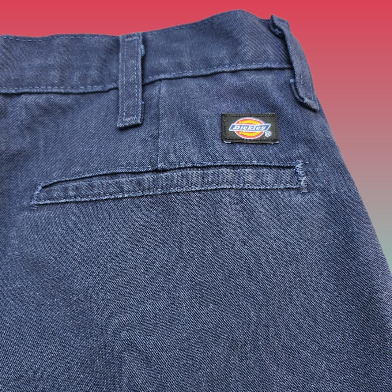 Navy Blue Dickies Pants Good Quality Duraflex Pants Depop