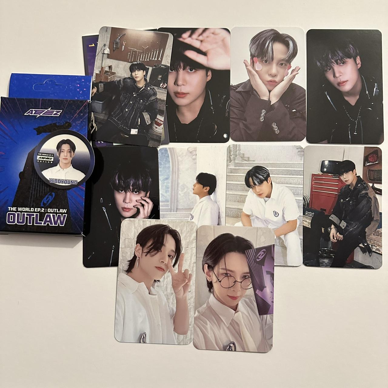 WTS/WTT Ateez have: ateez outlaw platform album... - Depop