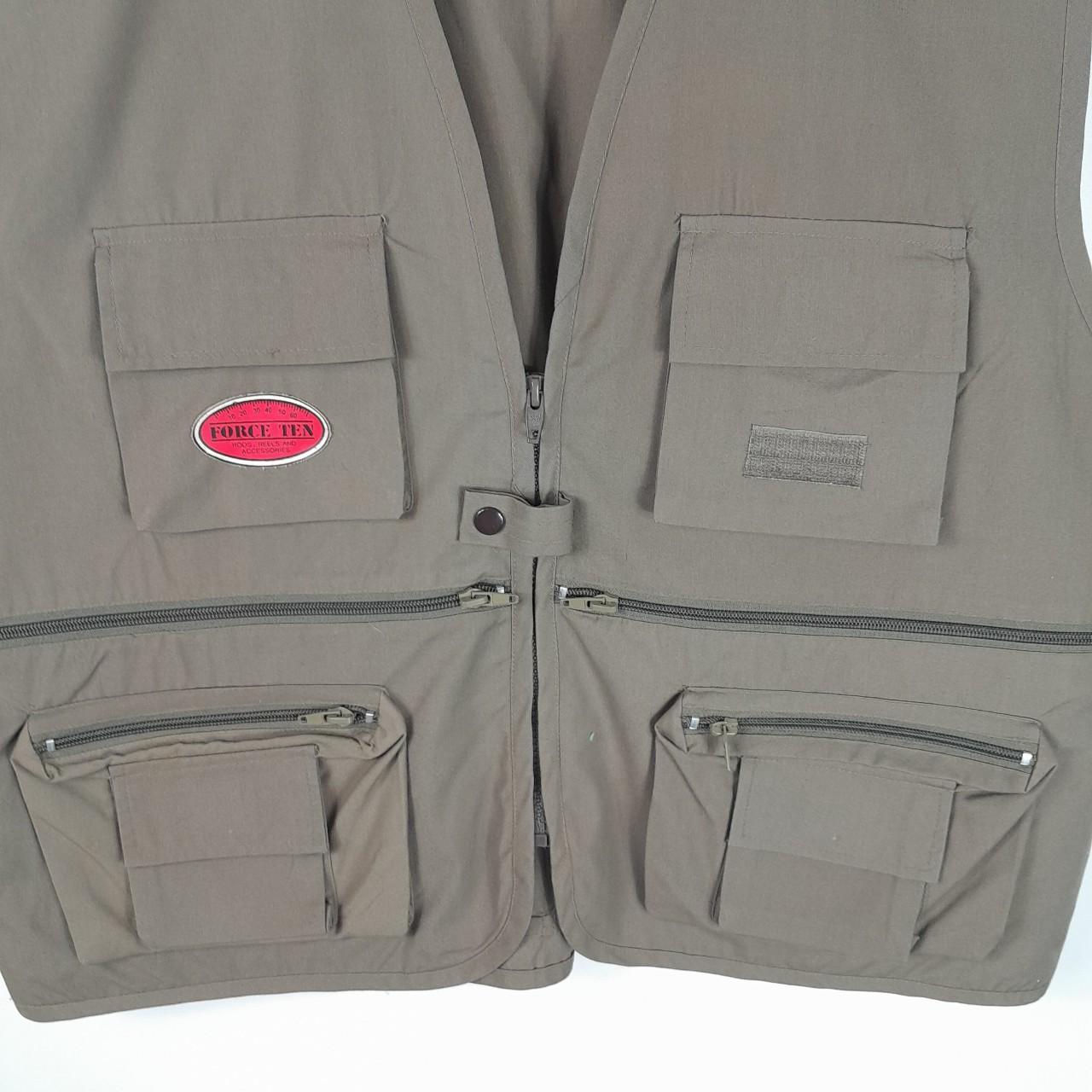 Men's Brown and Khaki Vest | Depop