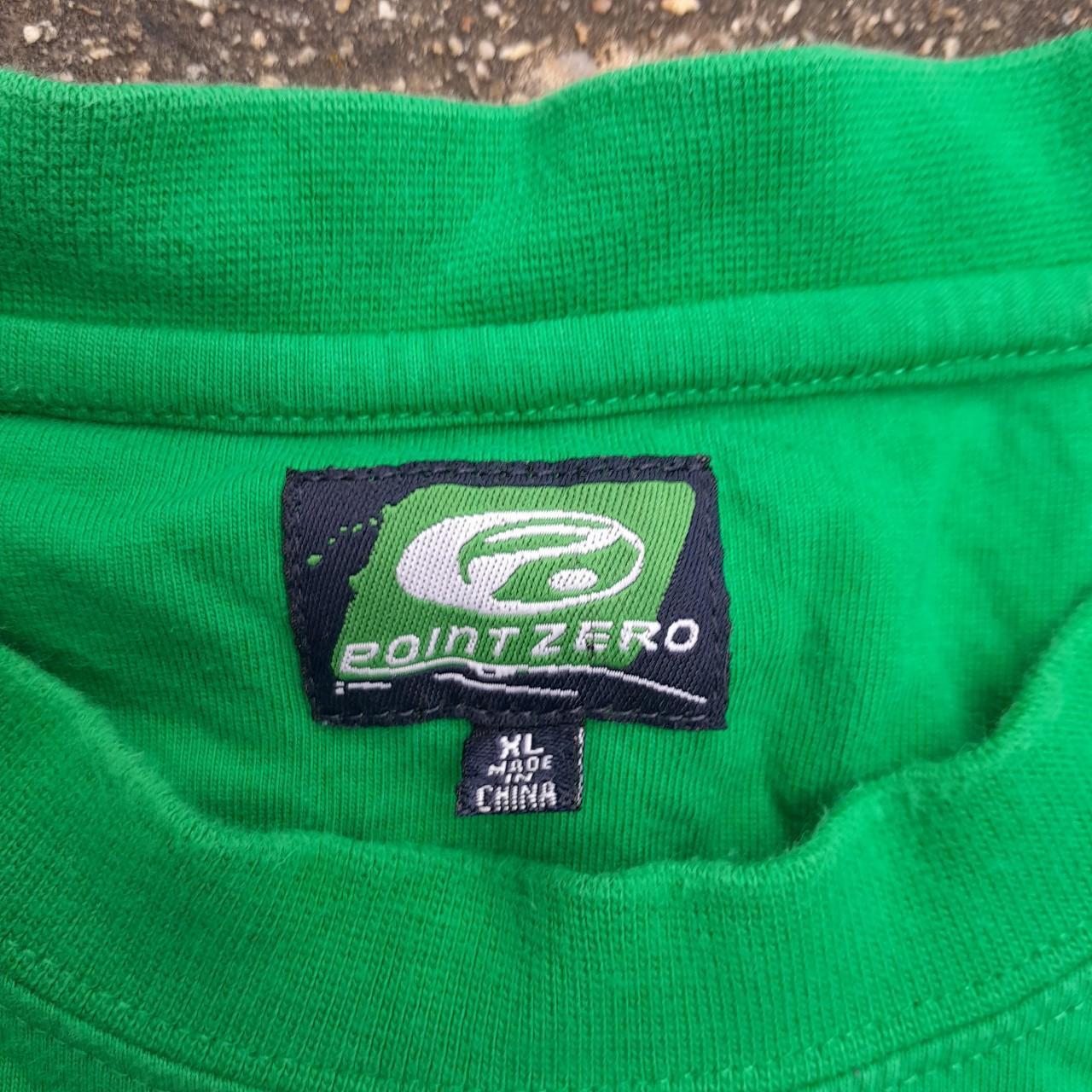 POINT ZERO vintage early 2000's cotton long sleeved... - Depop