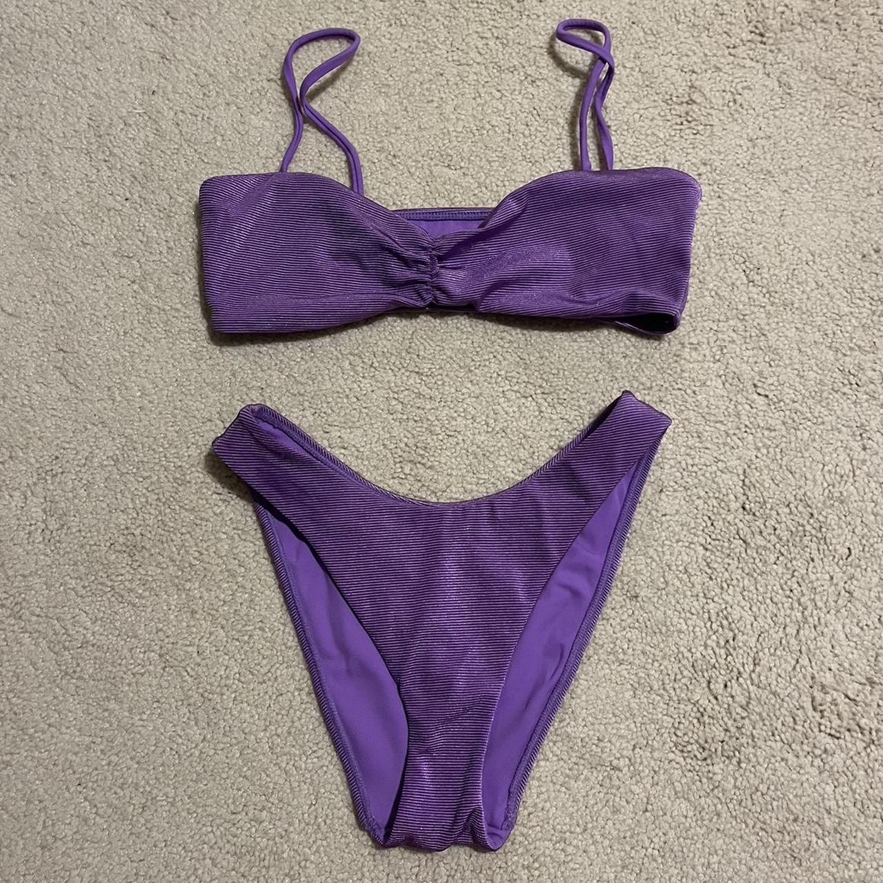 PacSun Women's Purple Bikinis-and-tankini-sets | Depop
