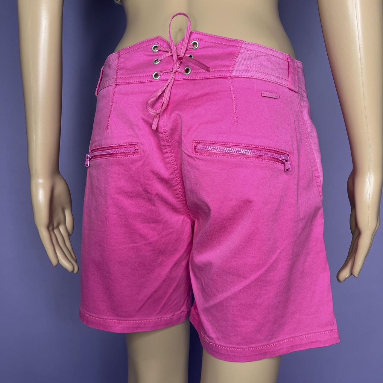 Diesel Women's Pink Shorts | Depop