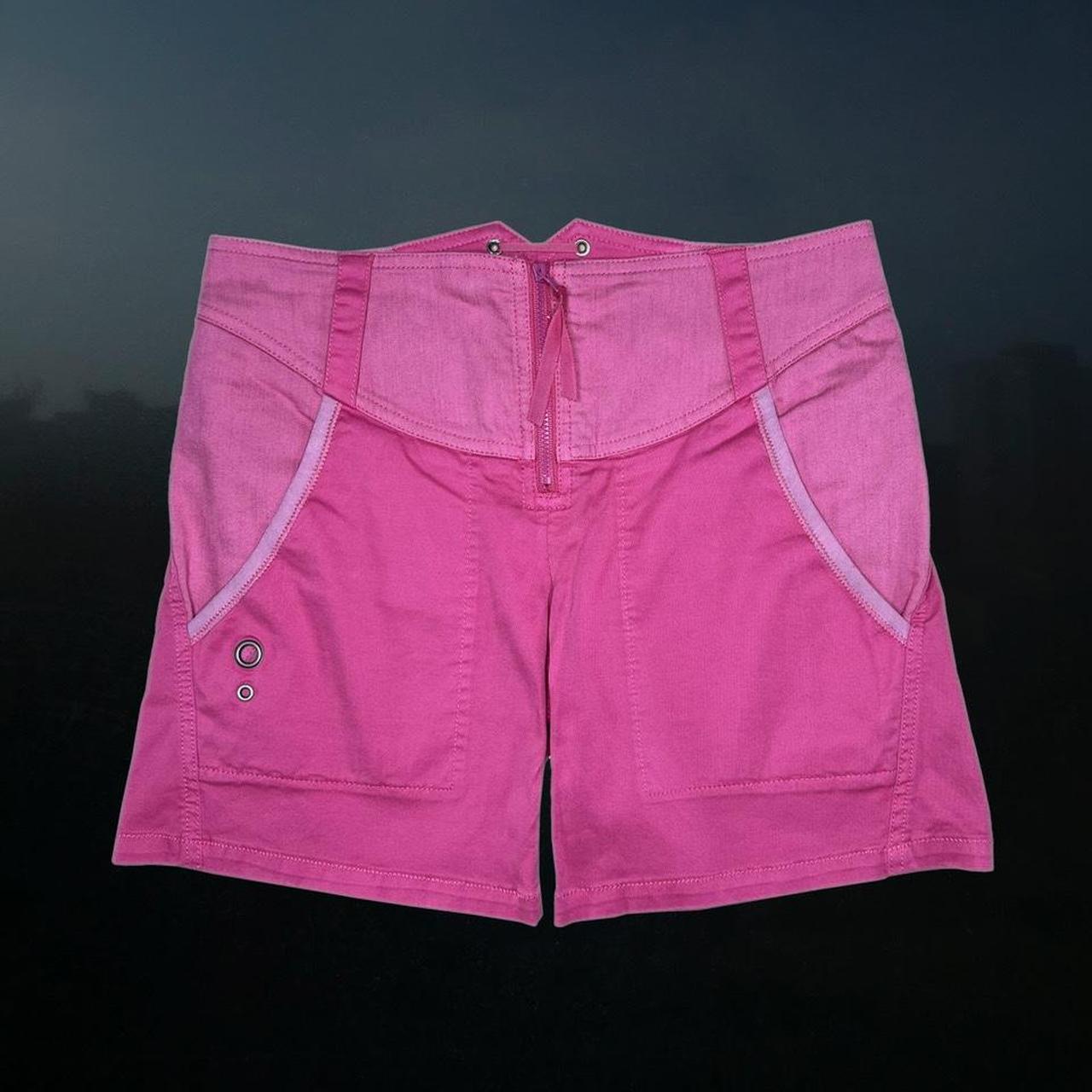 Diesel Women's Pink Shorts | Depop