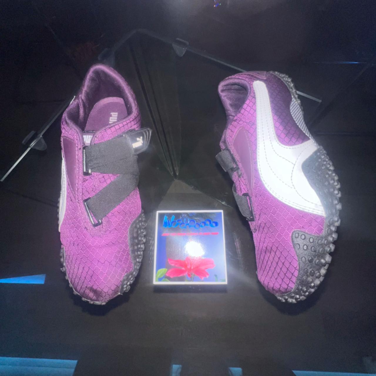 Puma mostro purple bubble sole trainers / UK... - Depop