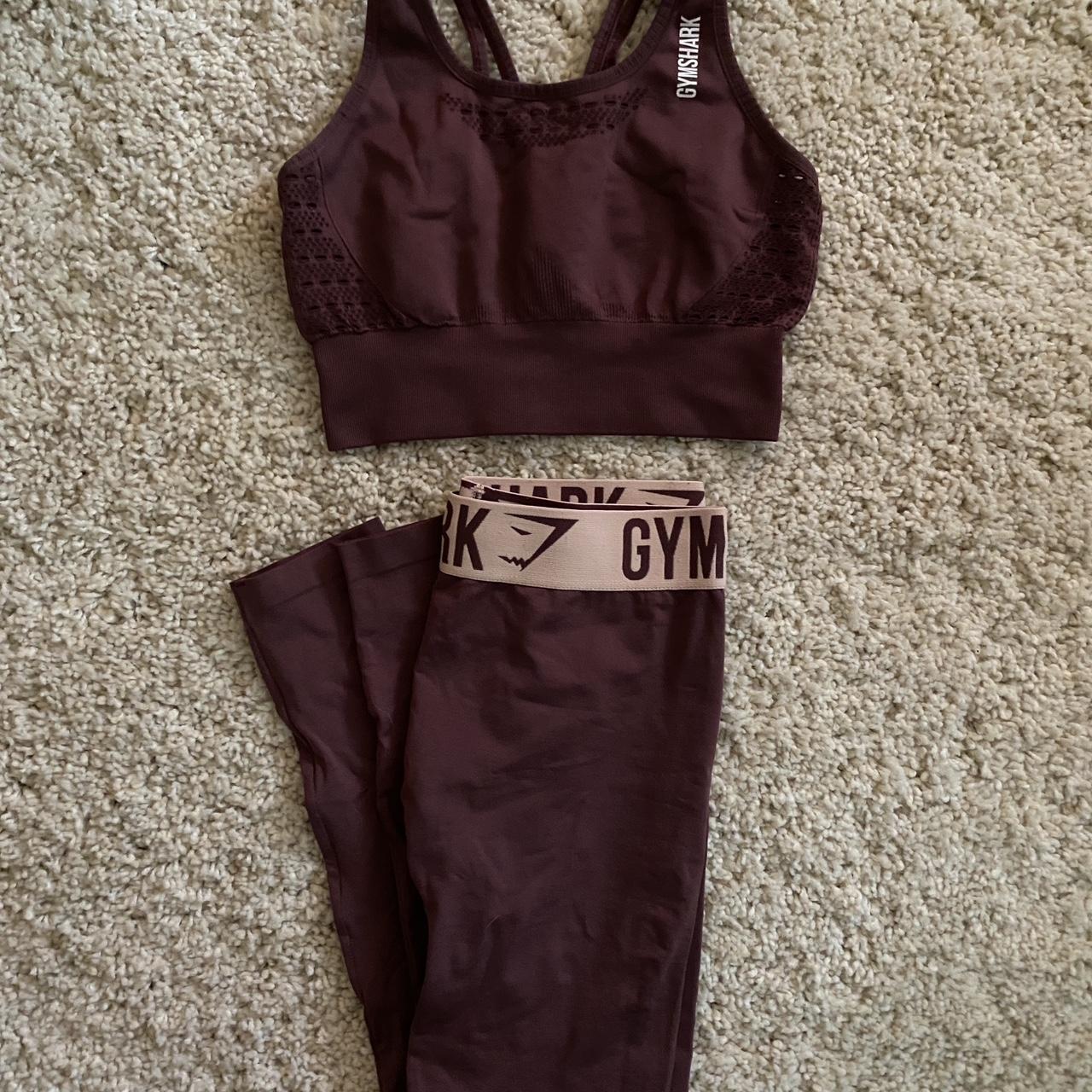 GymShark Purple Workout set!! Great for yoga,... - Depop