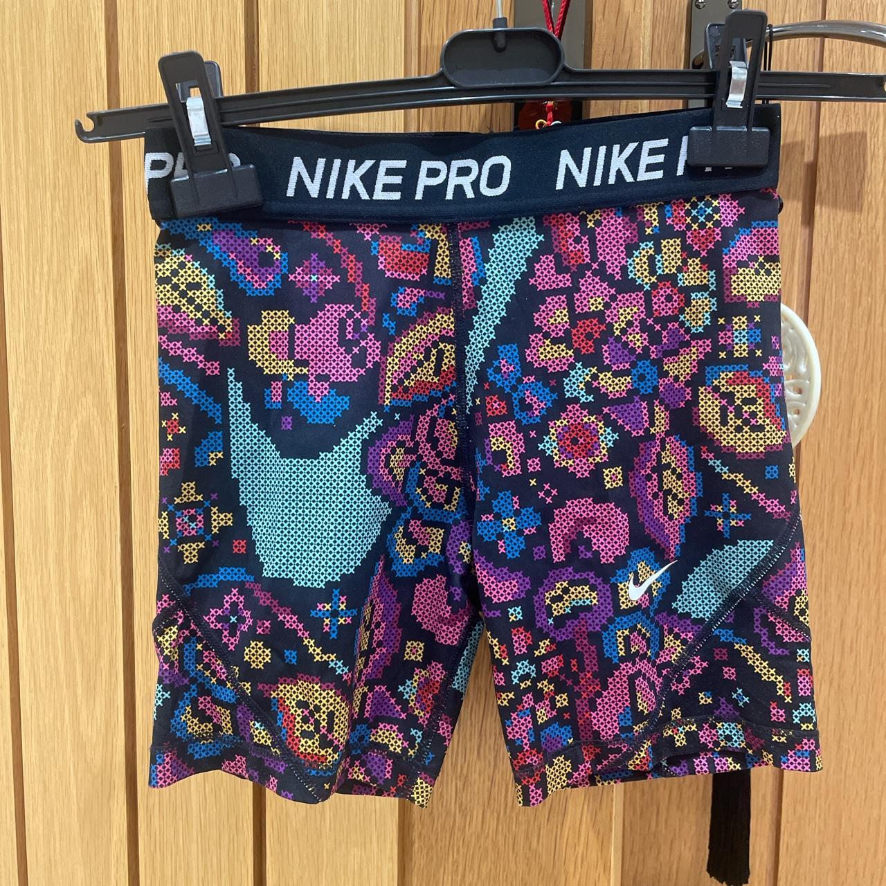 Nike Pro pixel shorts Barley Worn Need gone They... - Depop