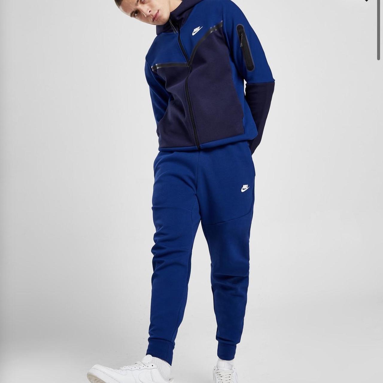 Nike Men's Blue Joggers-tracksuits | Depop