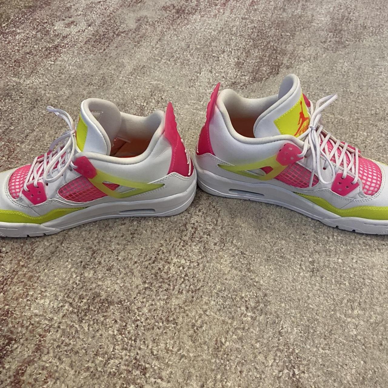 jordan 4 lemon venom. brand new and never worn... - Depop