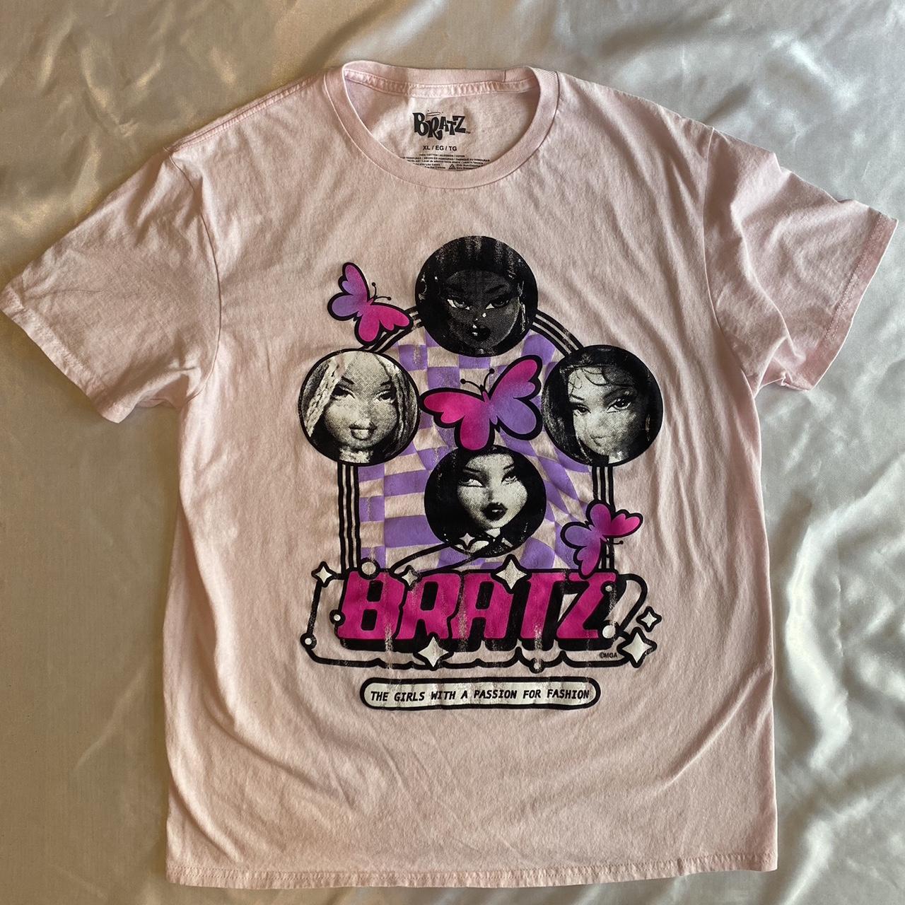 BRATZ Iconic Pink Graphic Tee Brand: BRATZ Size:... - Depop