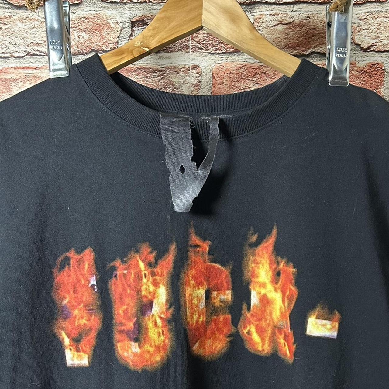 VLONE Flame America Supreme Tee FOLLOW 4 MORE US... | Depop