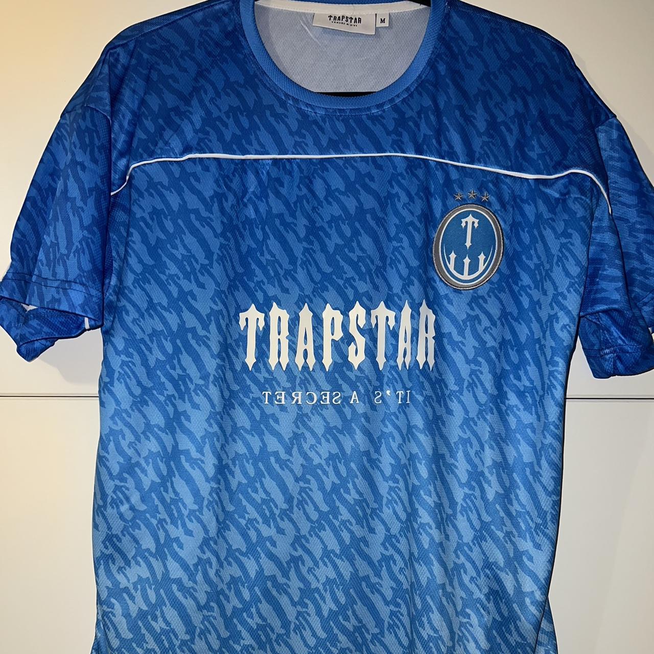 Blue Trapstar jersey - Depop