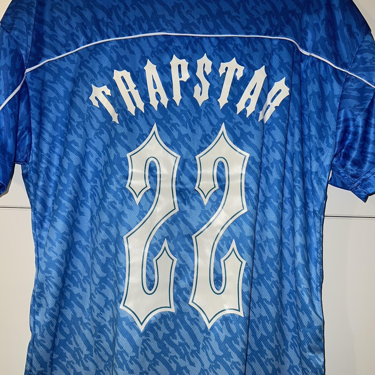 Blue Trapstar jersey - Depop