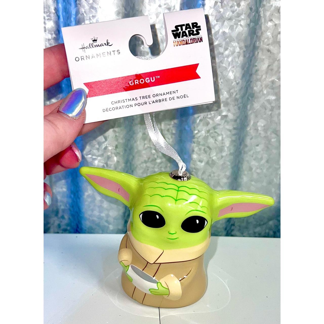 Star Wars x Hallmark Grogu Ornament Brand new with... - Depop