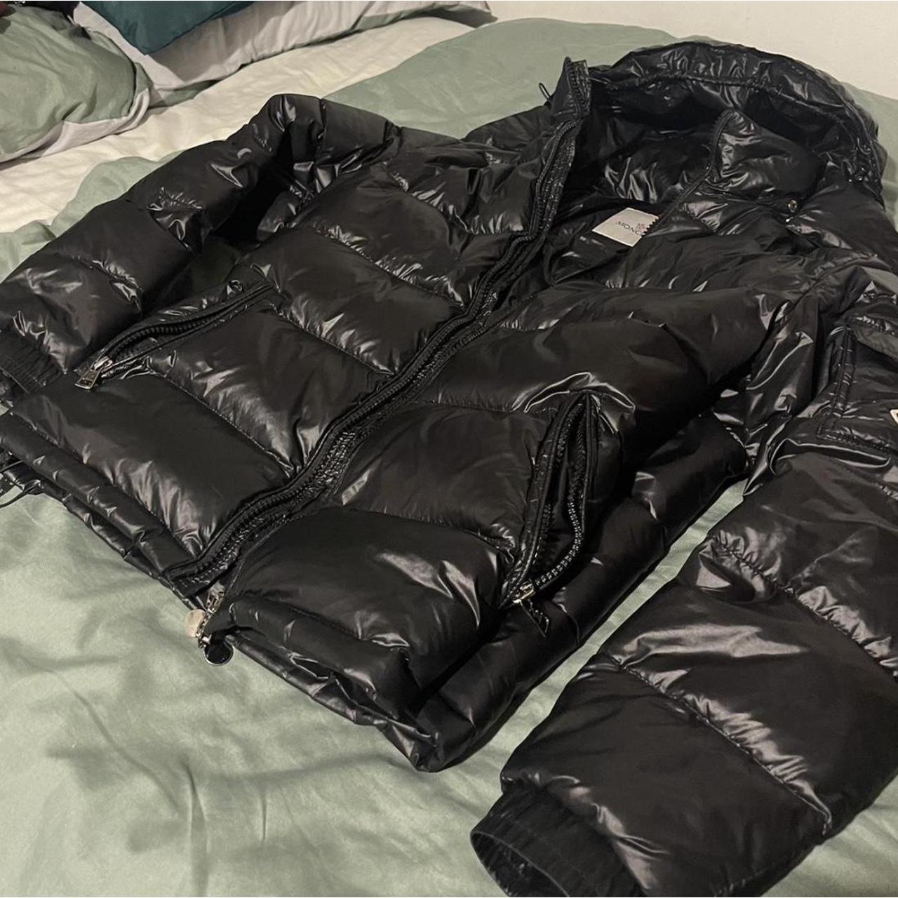 MONCLER MAYA COAT moncler coat size small... - Depop