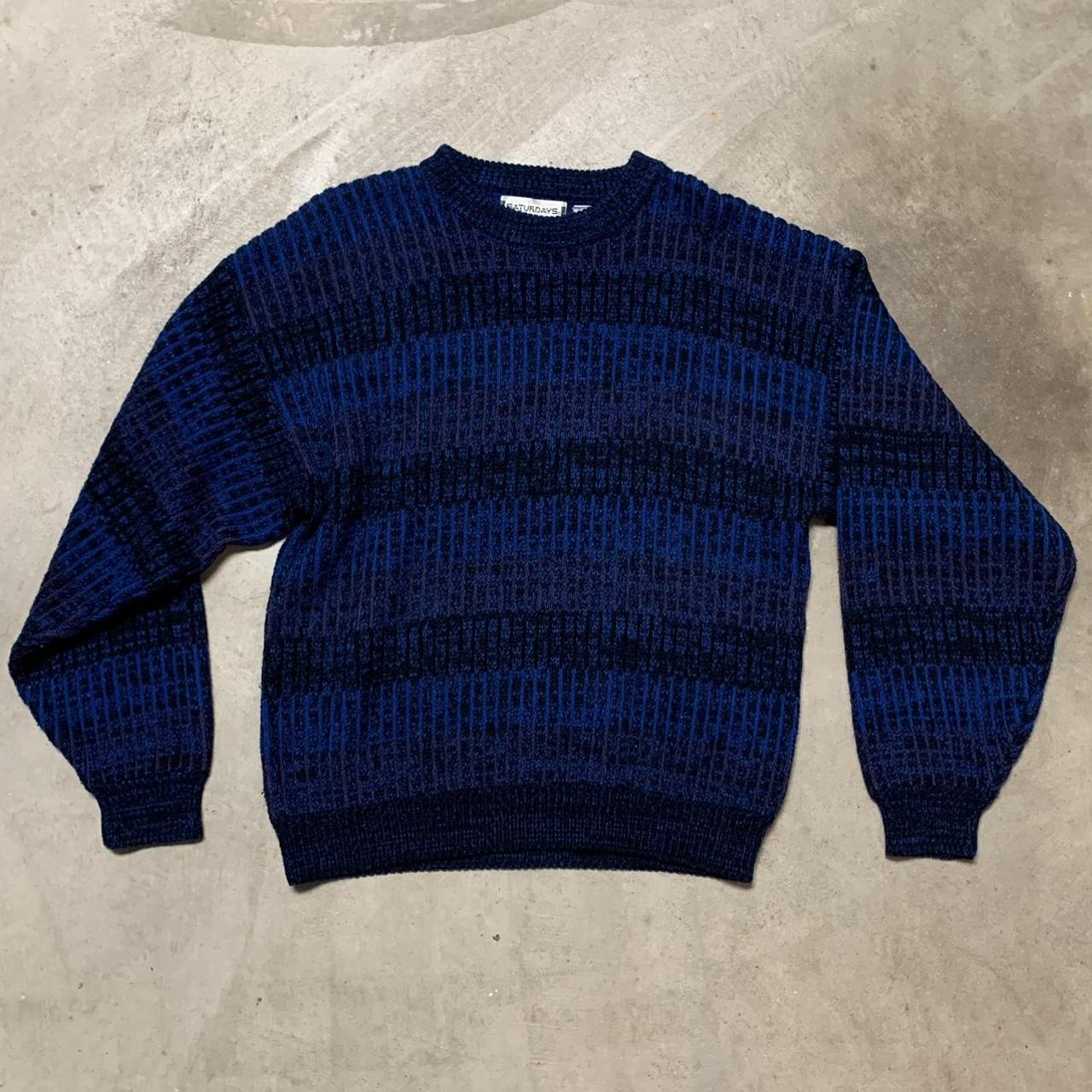 Saturdays Knit Sweater - Depop