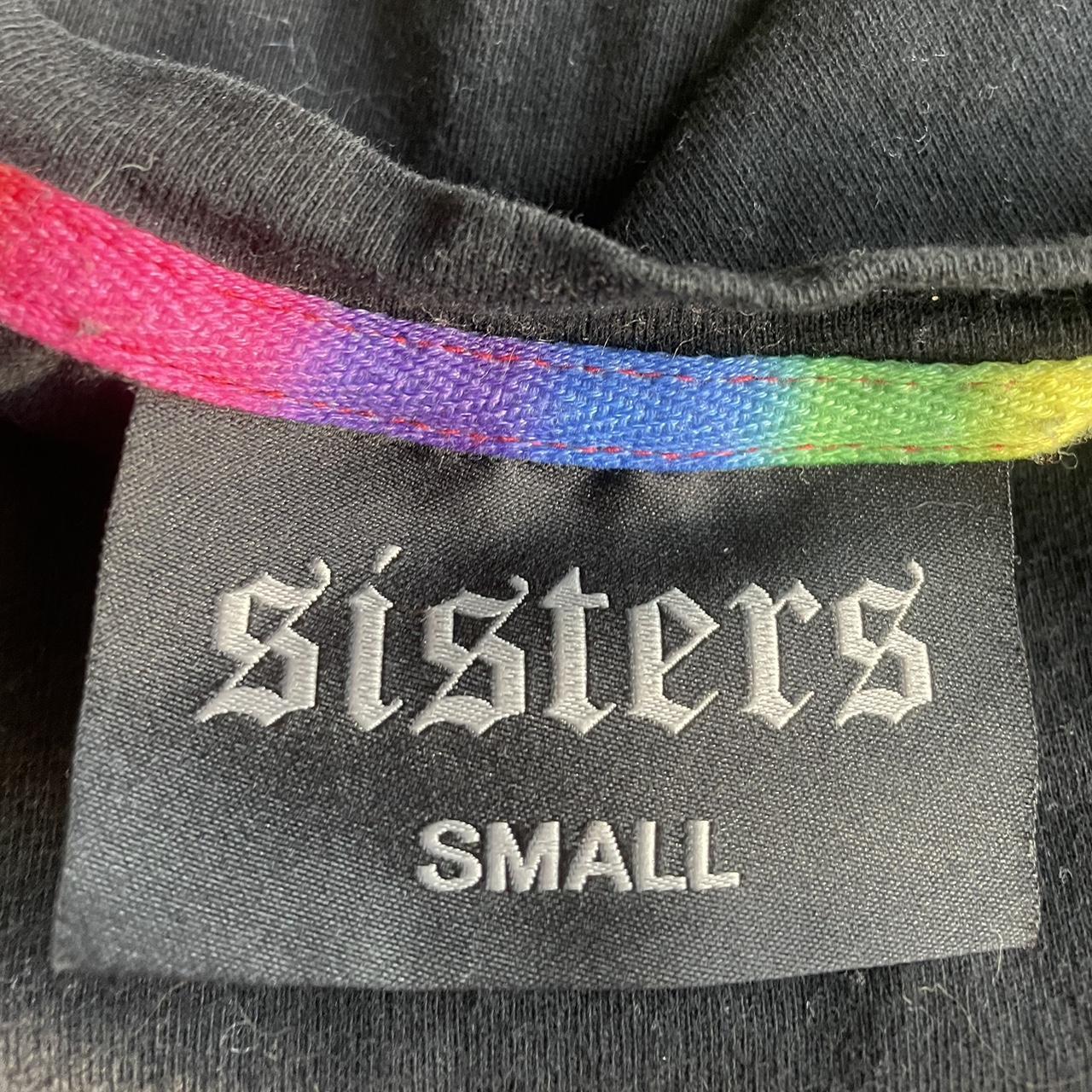 🌈 JAMES CHARLES SISTERS MERCH 🌈 ️ black t-shirt with... | Depop
