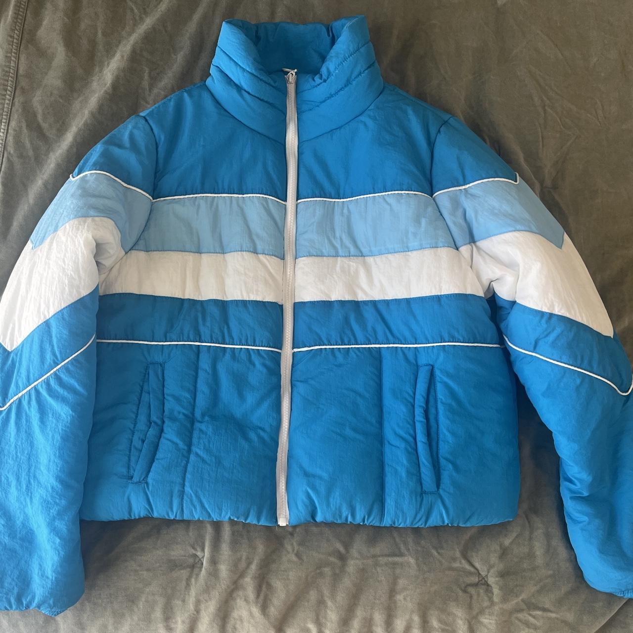 Wild Fable Retro Puffer Jacket wild fable retro... - Depop