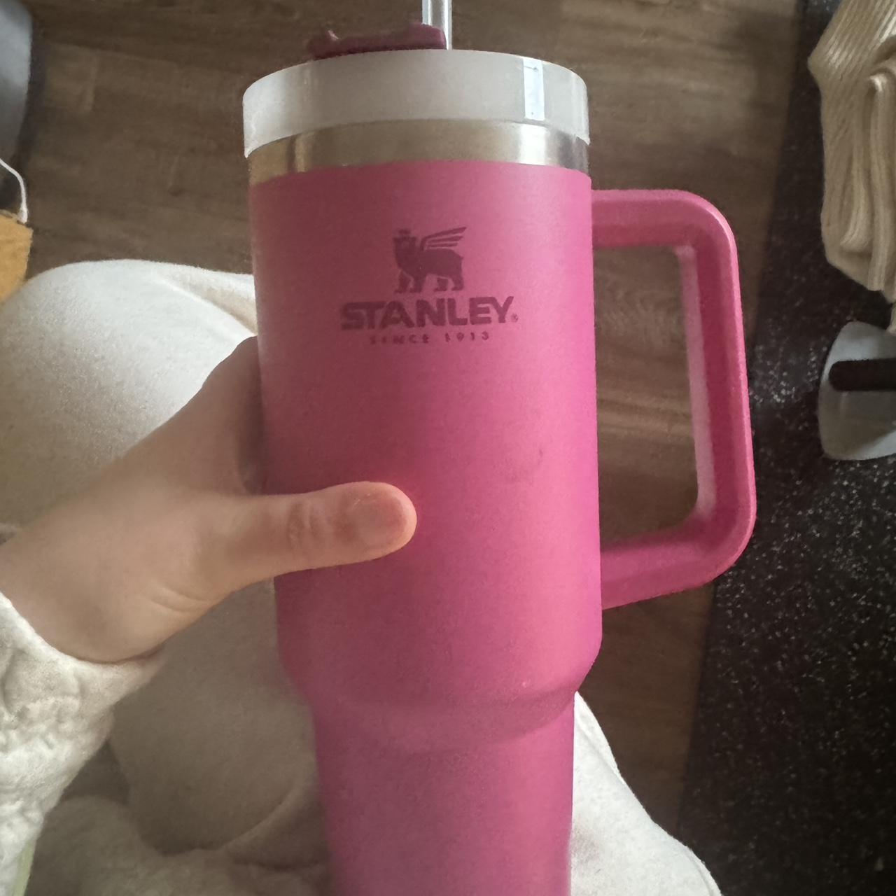 40oz pink Stanley - Depop