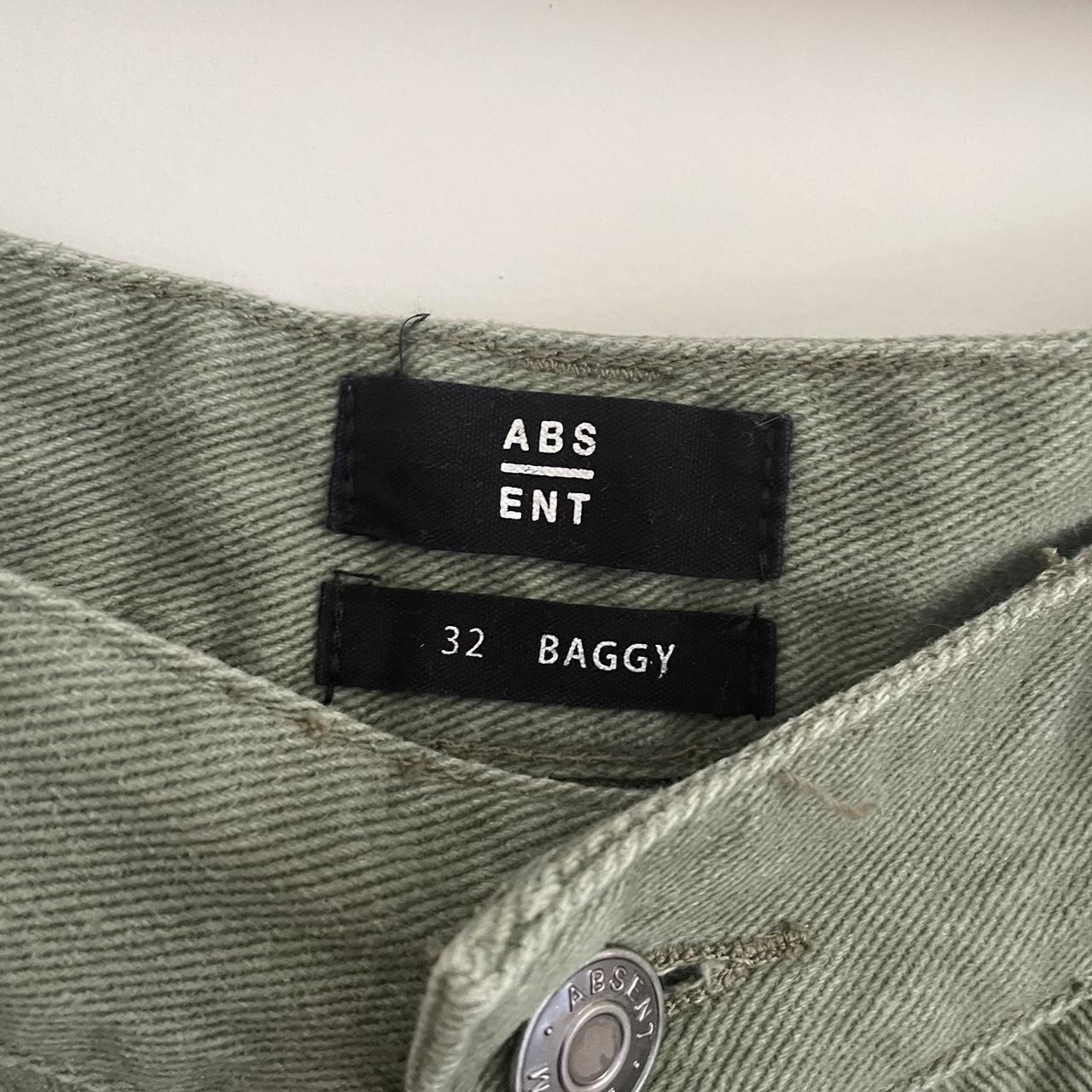 ABSENT green cargo pants. Rarely worn, too small for me | Depop