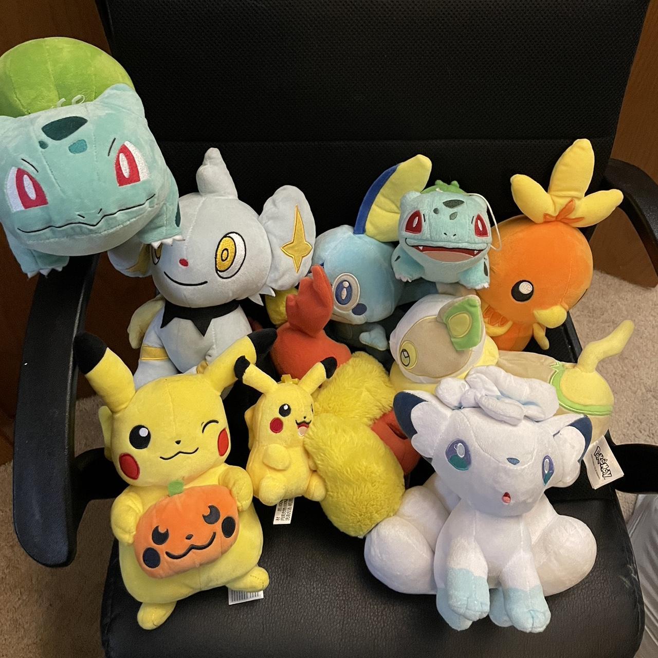 Pokemon plushie lot Everything is official besides... - Depop