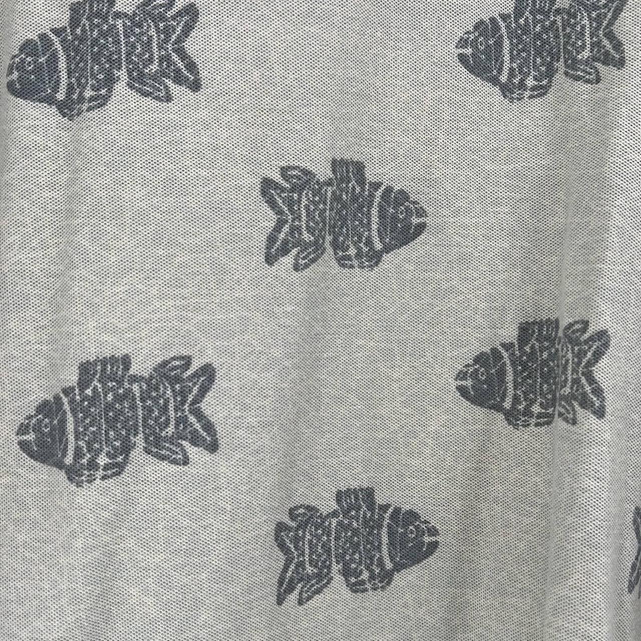 Vintage bugle boy fish mens polo shirt size XL Good... - Depop