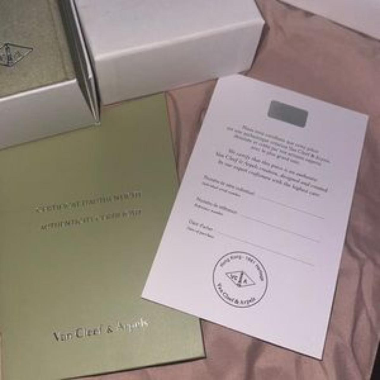 Van cleef necklace Authentic comes with packaging... - Depop