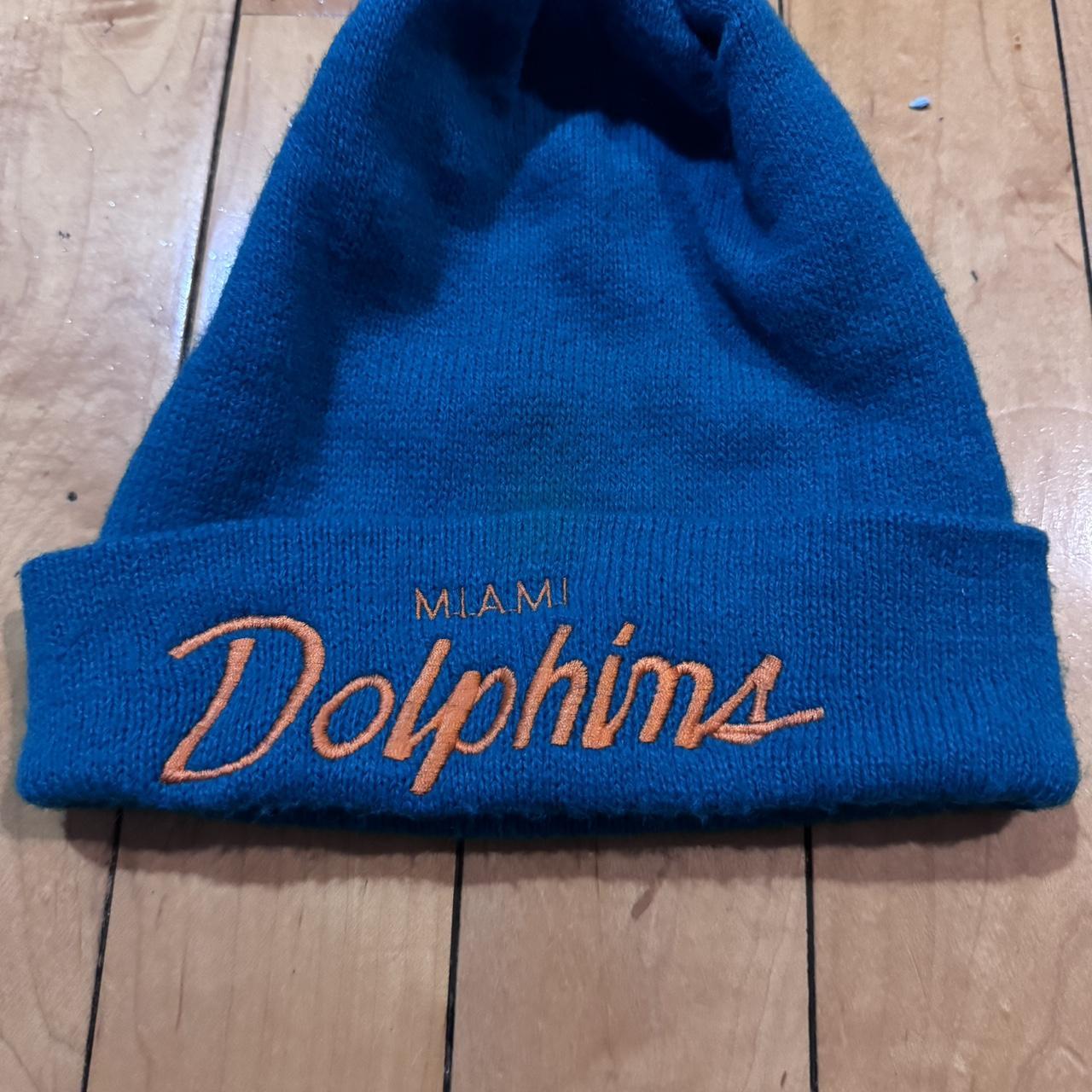 Miami Dolphins script winter hat. #Dolphins #NFL... - Depop
