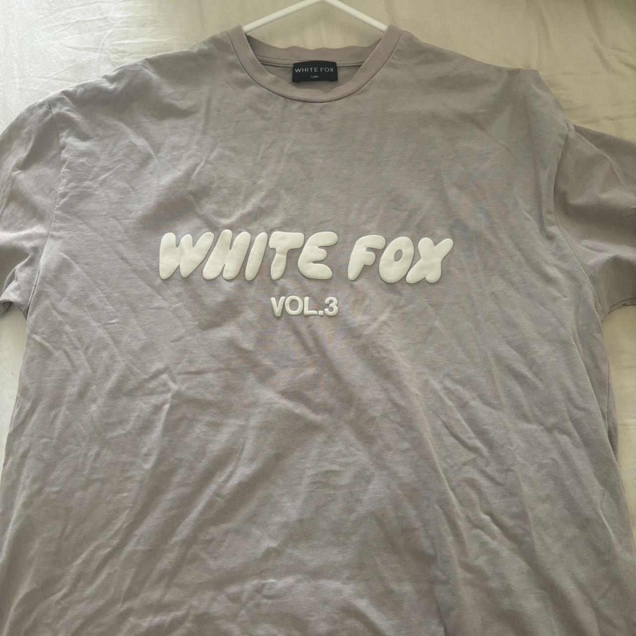 Basically brand new white fox tshirt. Only worn a... - Depop