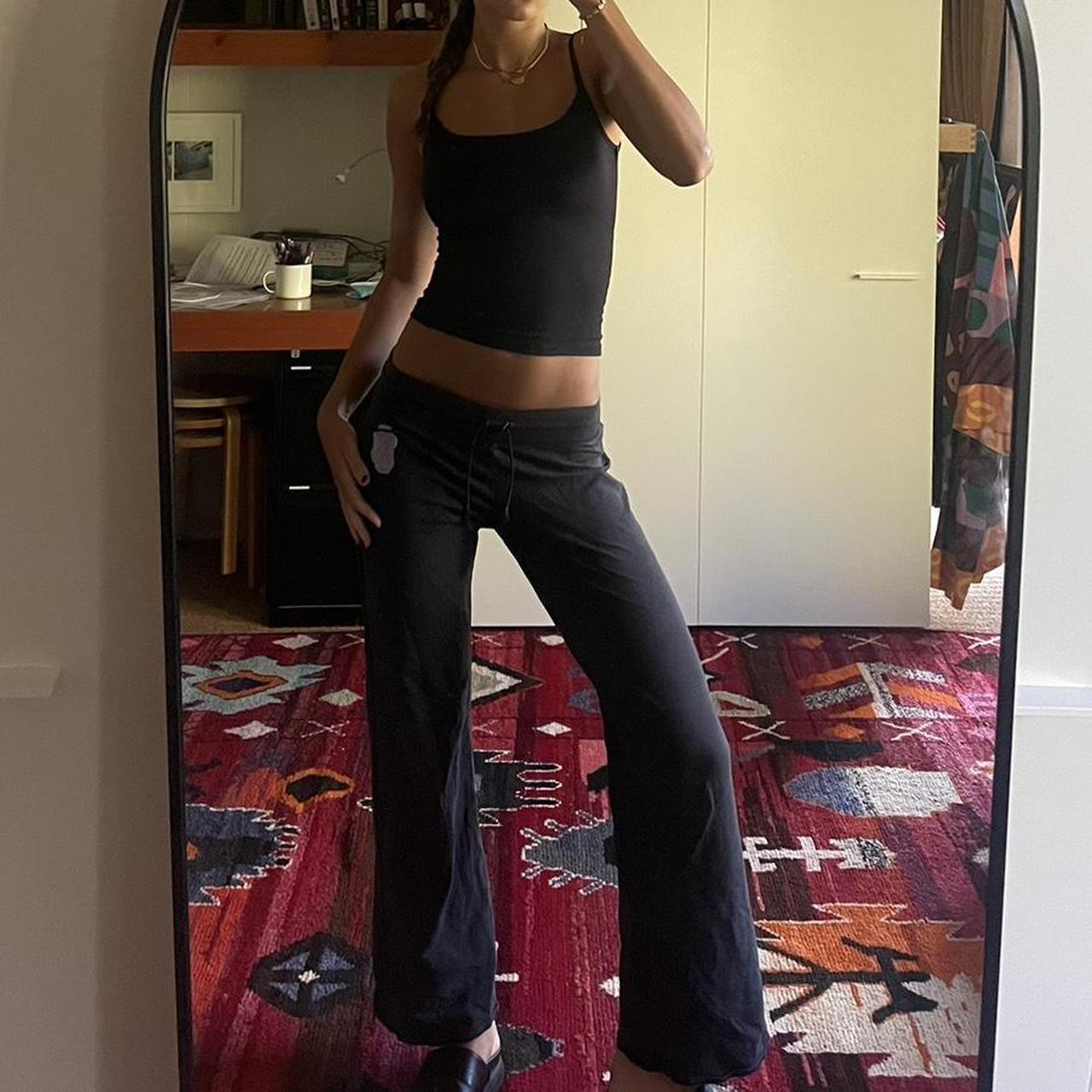 ON HOLD DONT BUY wide leg vintage nike tracksuit pant - Depop