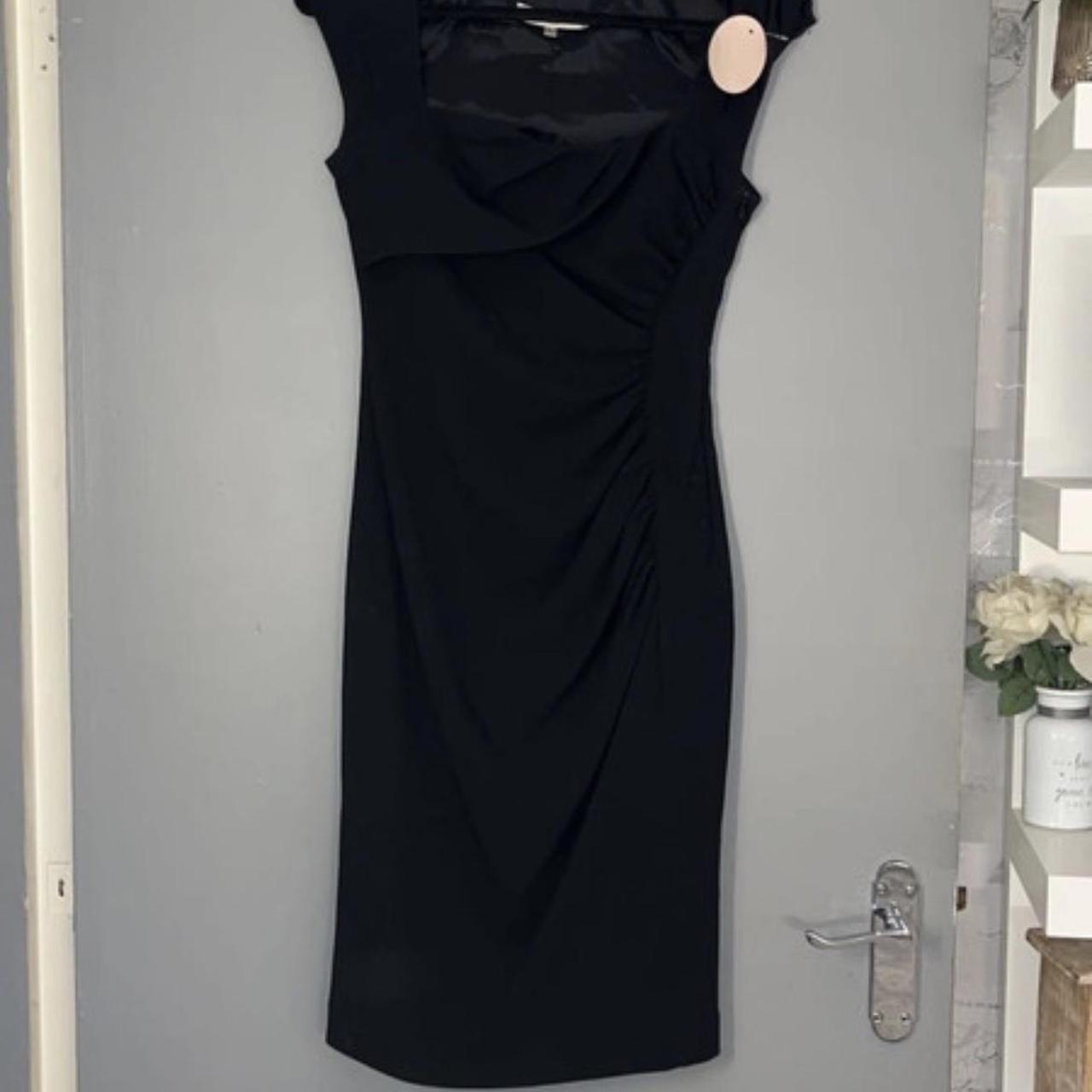 L.K. Bennett Women's Black Dress | Depop