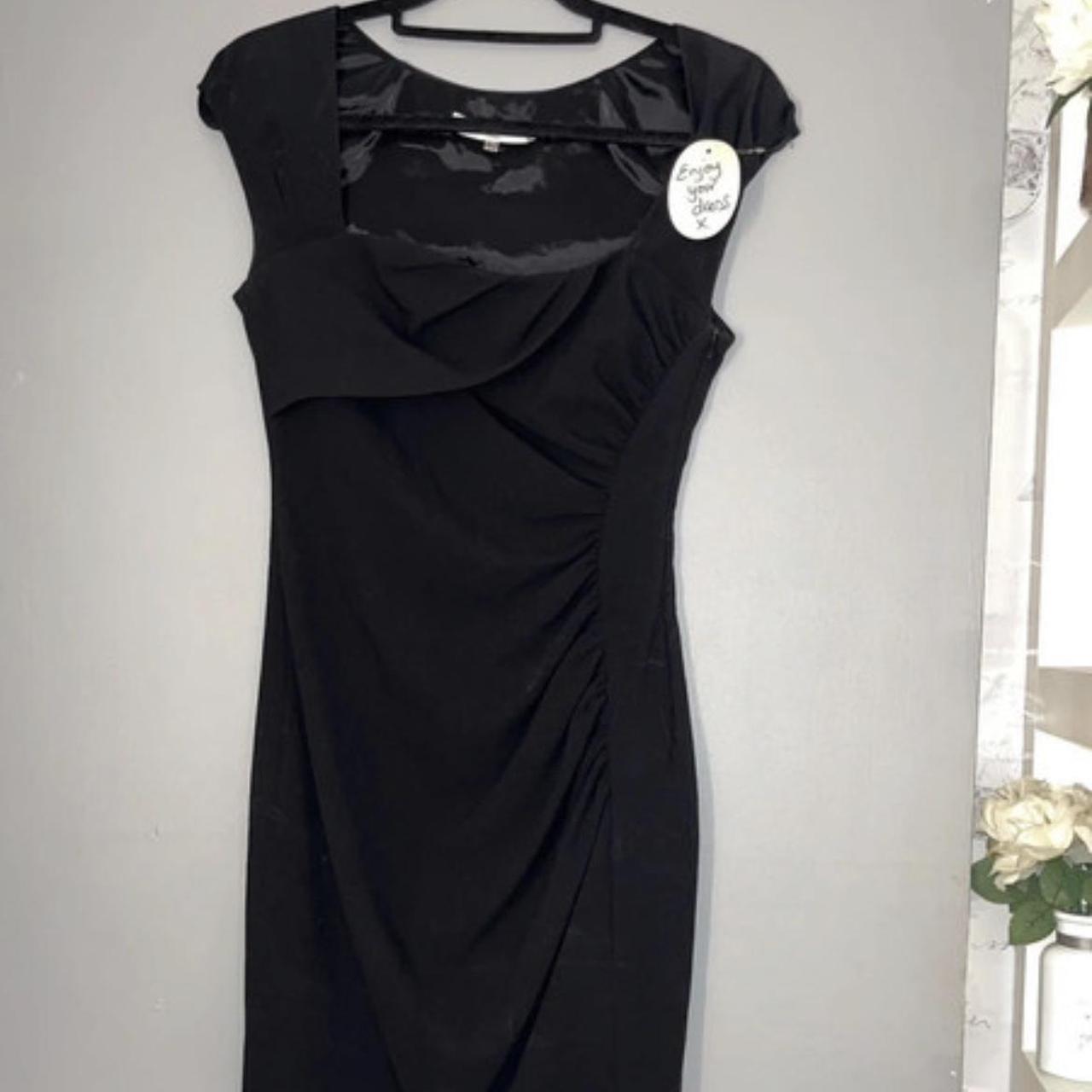 L.K. Bennett Women's Black Dress | Depop