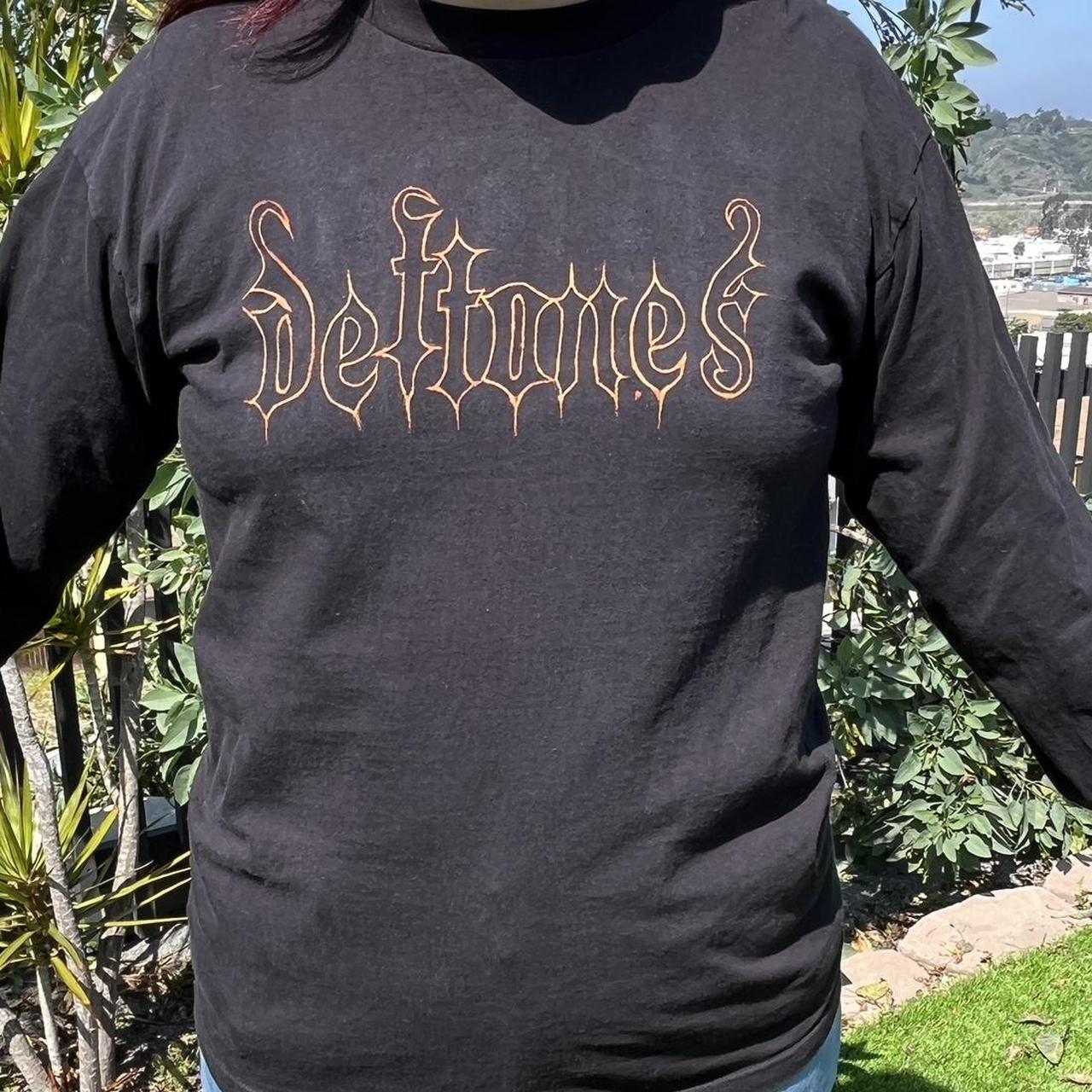 large pro club long sleeve handmade bleached... - Depop