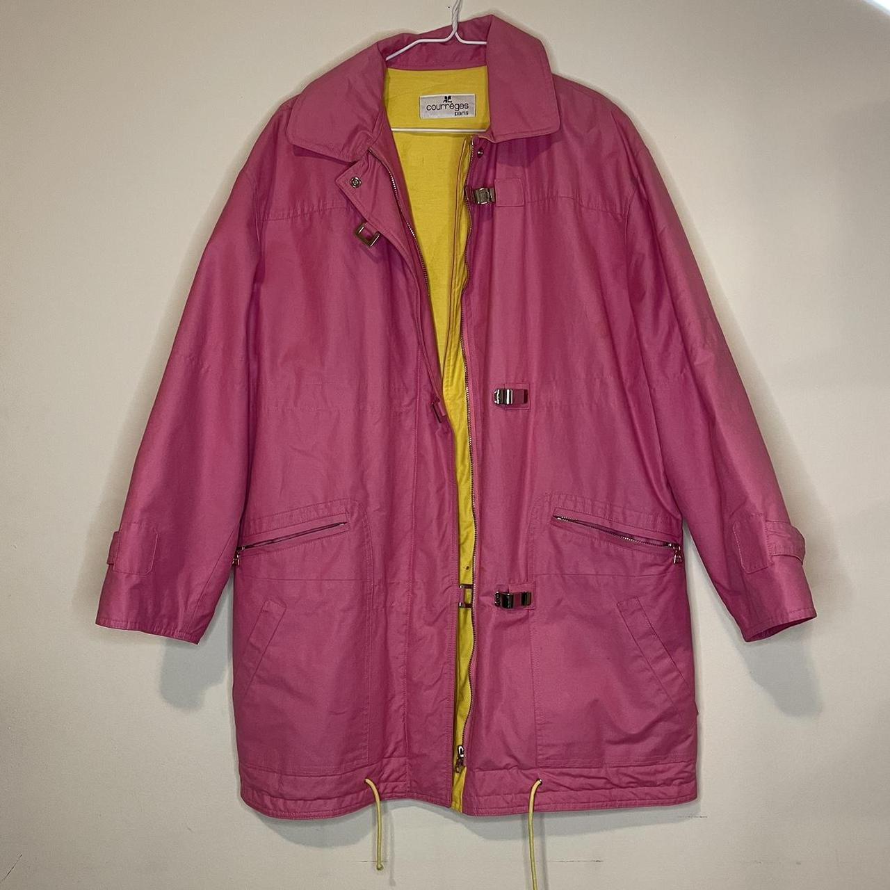 Vintage Courreges rain jacket / heavy windbreaker ?... - Depop
