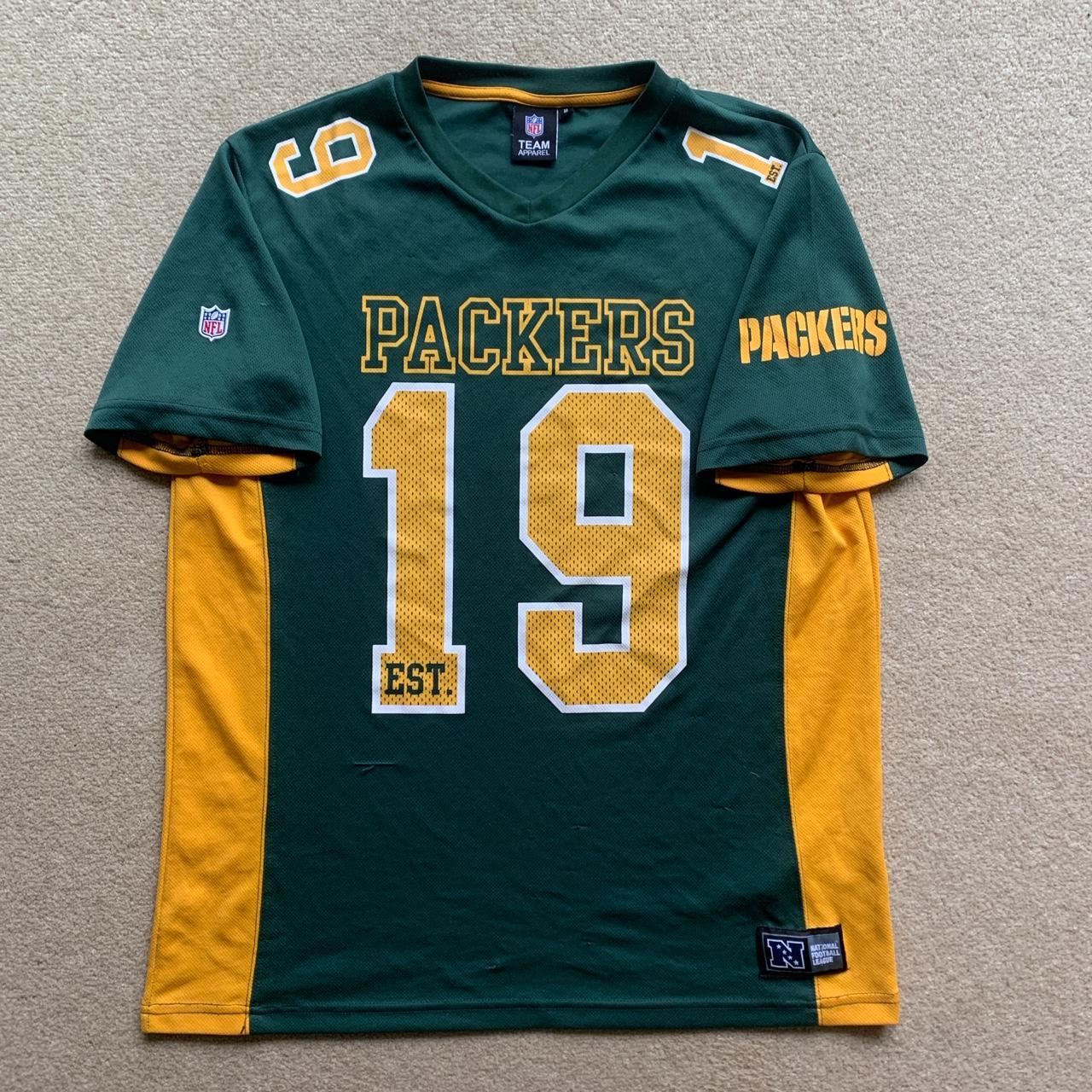 Official NFL Green Bay Packers training top Slight... - Depop